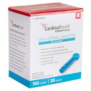 Cardinal Health Essentials Universal Lancet 28g (100 Count) – IRONMED
