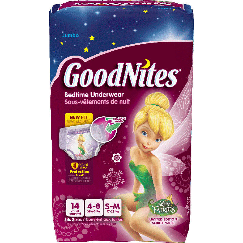 Goodnites Disposable Underwear For Girls Small/medium Jumbo – IRONMED