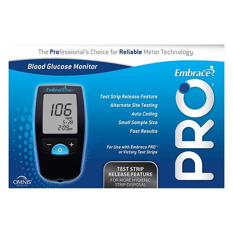 Embrace Pro Blood Glucose Meter – IRONMED