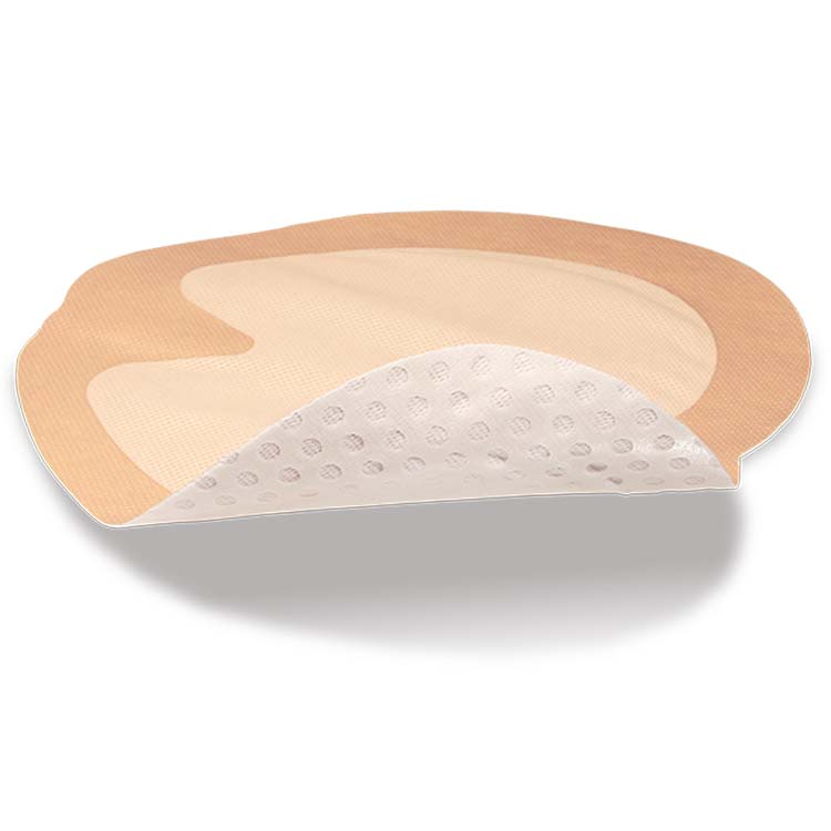 Eclypse Adherent Super Absorbent Sacral Dressing, 6.6" X 7.4" – IRONMED