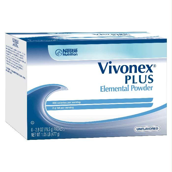 Vivonex Plus Elemental High-nitrogen Diet Unflavored 2.8 Oz. Packet ...