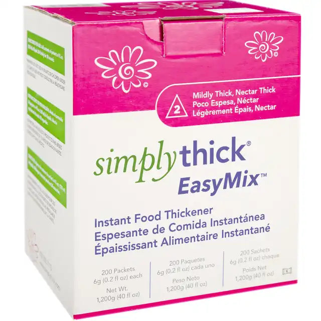 Simplythick Easymix Gel Thickener, Nectar Consistency – IRONMED