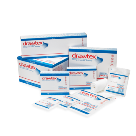 Drawtex Hydroconductive Wound Dressing, 8" X 8" – IRONMED